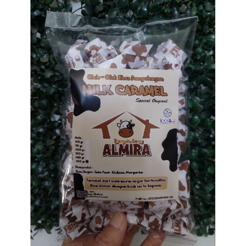 Jual [ 500GRAM ]PERMEN SUSU MILK CARAMEL RUMAH SUSU ALMIRA ASLI ...