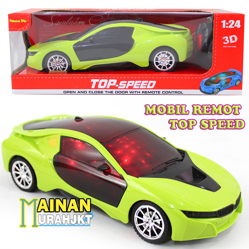 Jual FIGUREANS MAINAN ANAK MURAH MOBIL RC 3D LIGHT SPEED PR-17716 ...
