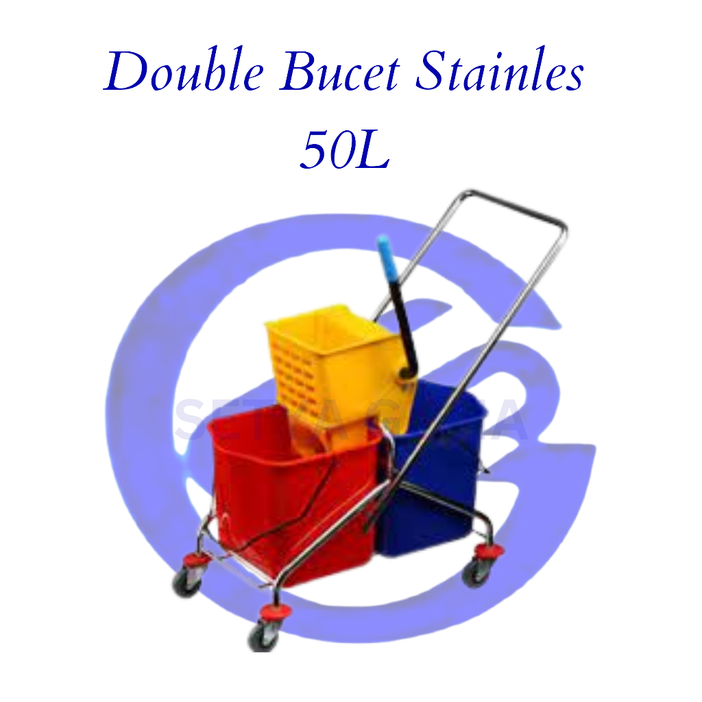 Jual Double Bucket Stainless 50 Ltr | Shopee Indonesia
