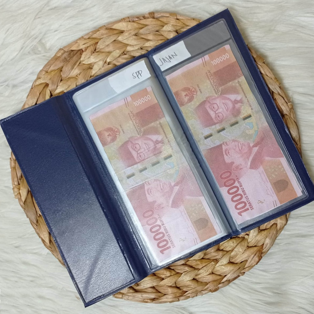 Jual A A-ZAHRA DOMPET DISIPLIN MINI KEUANGAN POLOS / DOMPET WALLET 32 ...