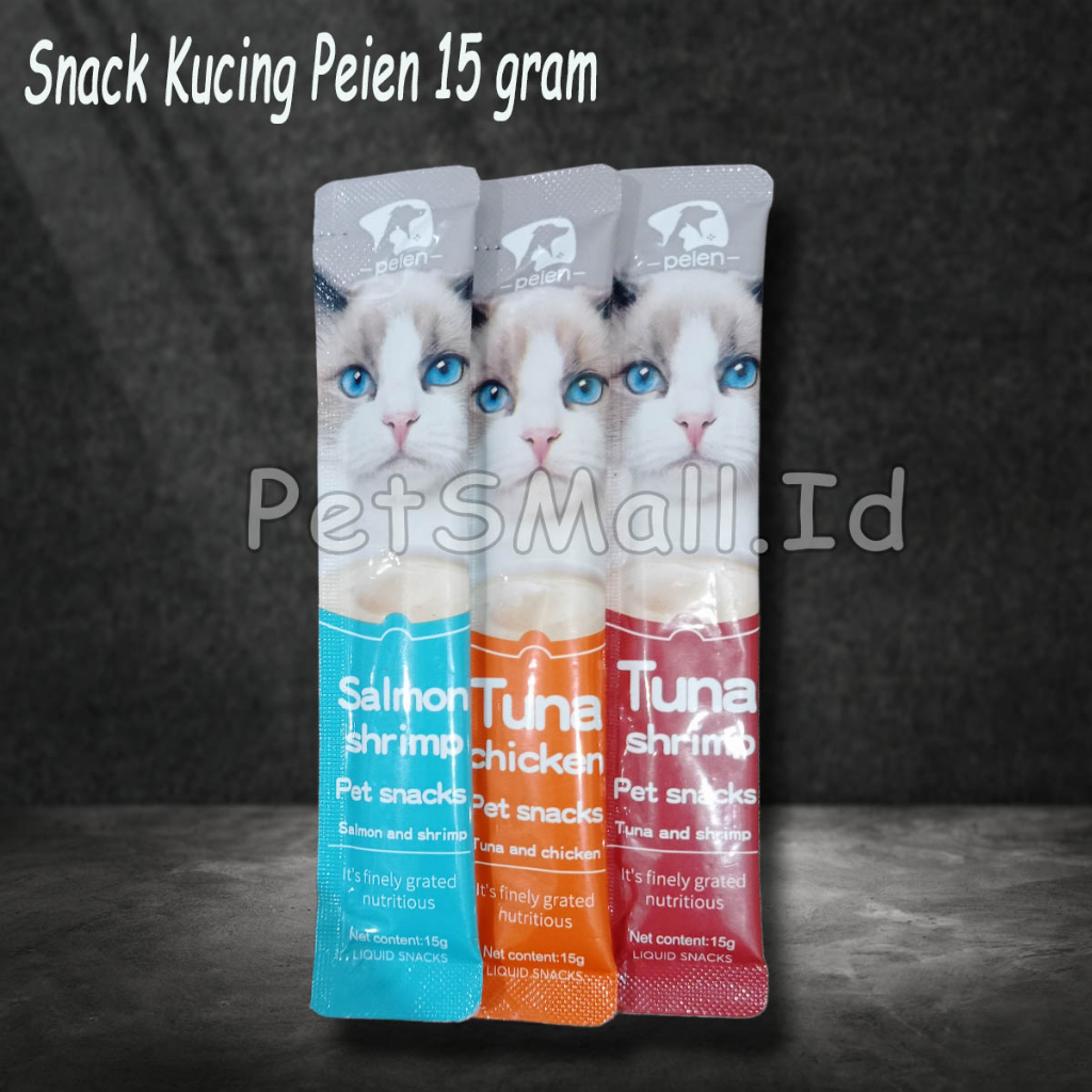 Jual Snack kucing Peien Cat snack Pet snack Creamy cat treat Makanan ...