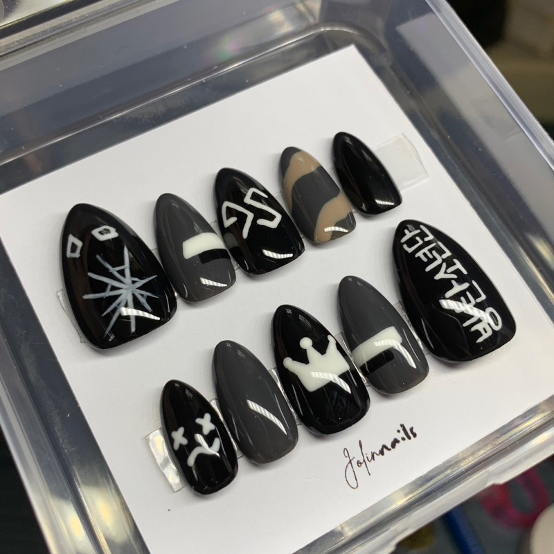 Jual Suga Nails BTS (Press On Nails) | Shopee Indonesia