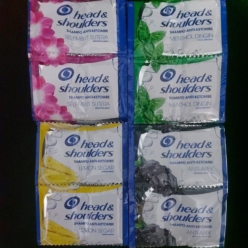 Jual Head & Shoulders Shampoo Renceng isi 24 Sachet Shampo | Shopee ...