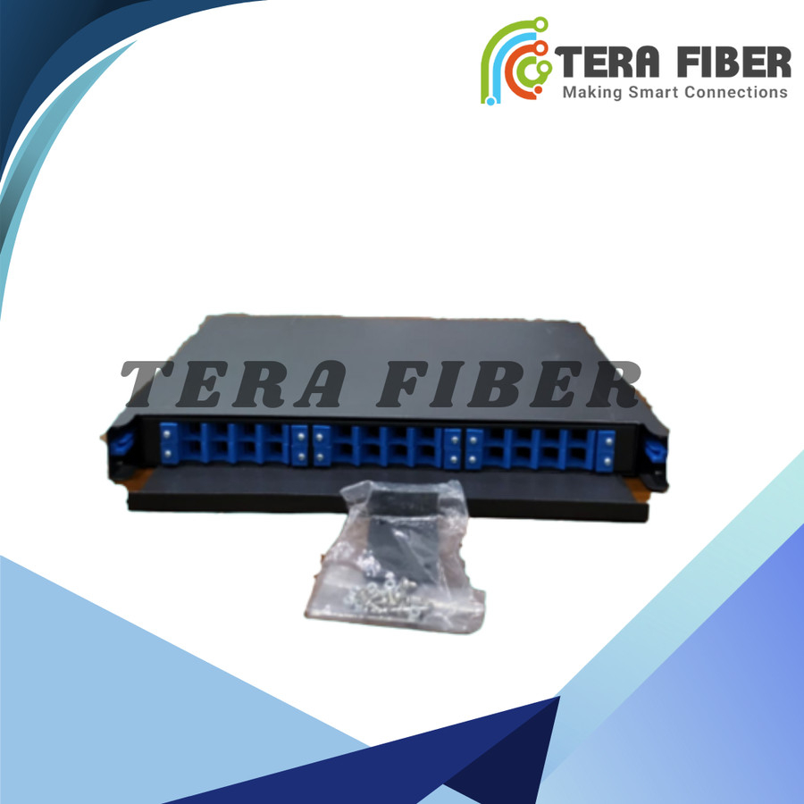 Jual Optical Terminal Box 24 Core OTB/ODF Rack Mount 24 Core KOSONGAN ...