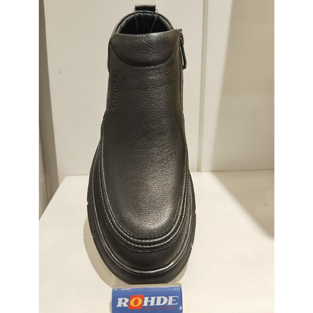 Jual Rohde 6807 Sepatu kasual kulit pria Warna Black | Shopee Indonesia