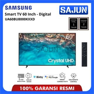 Jual Samsung Smart TV 60 Inch Crytal UHD 4K 60BU8000 UA60BU8000KXXD ...