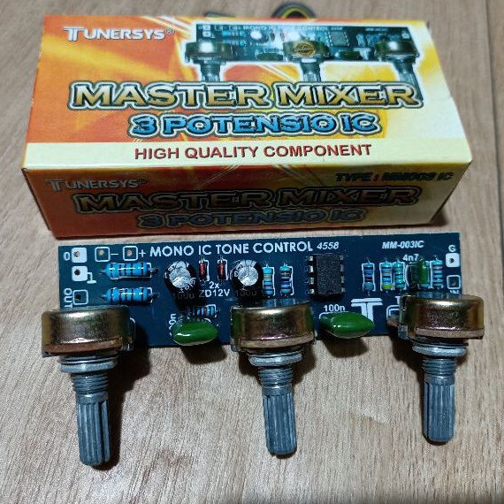 Jual KIT Master Mixer 003 IC Tunersys 3 Potensio | Shopee Indonesia