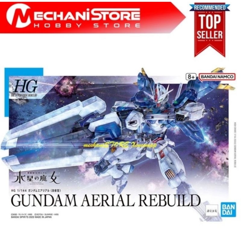 Jual Hg Aerial Rebuild Gundam Bandai Aerial Gunpla 1/144 | Shopee Indonesia
