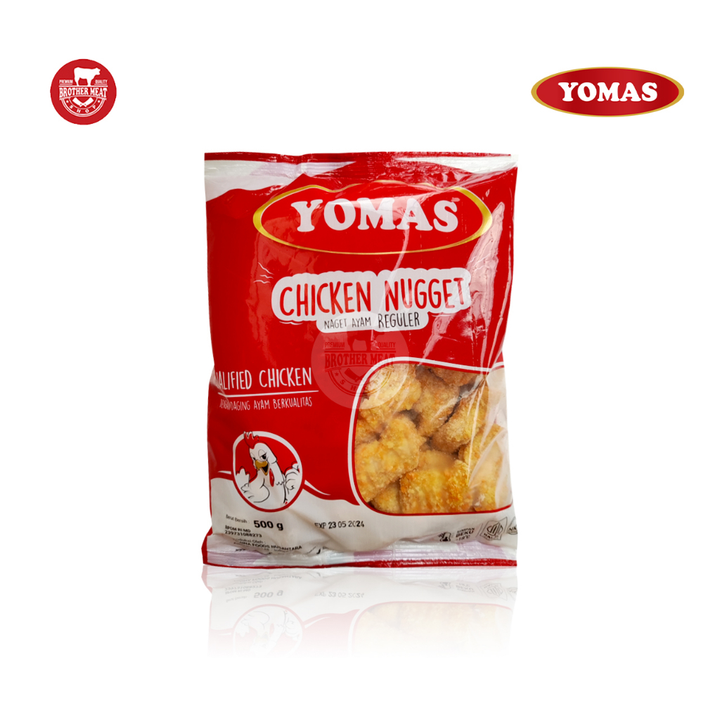 Jual YOMAS Chicken Nugget 500gr, Nugget Daging Ayam Halal | Shopee ...