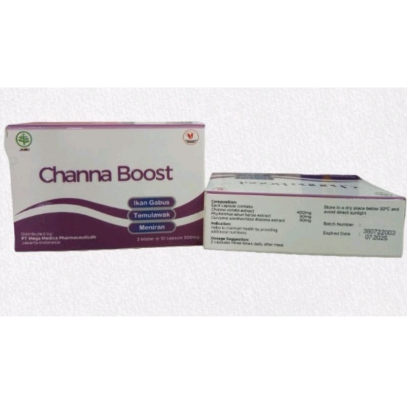 Jual channaboost vitamin untuk menjaga daya tahan tubuh | Shopee Indonesia