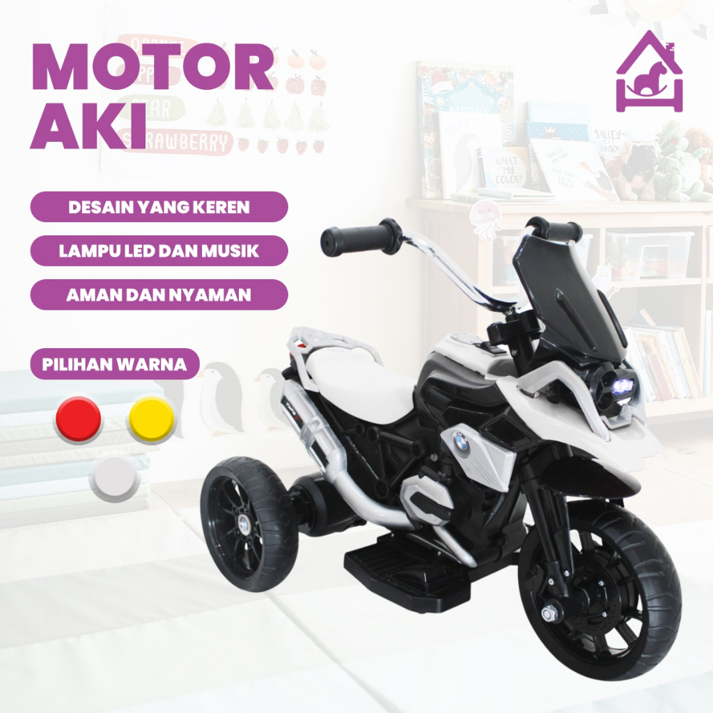 Jual Mainan Motor Aki Mainan Anak Model Honda Scoopy PCX Mini Lisensi ...