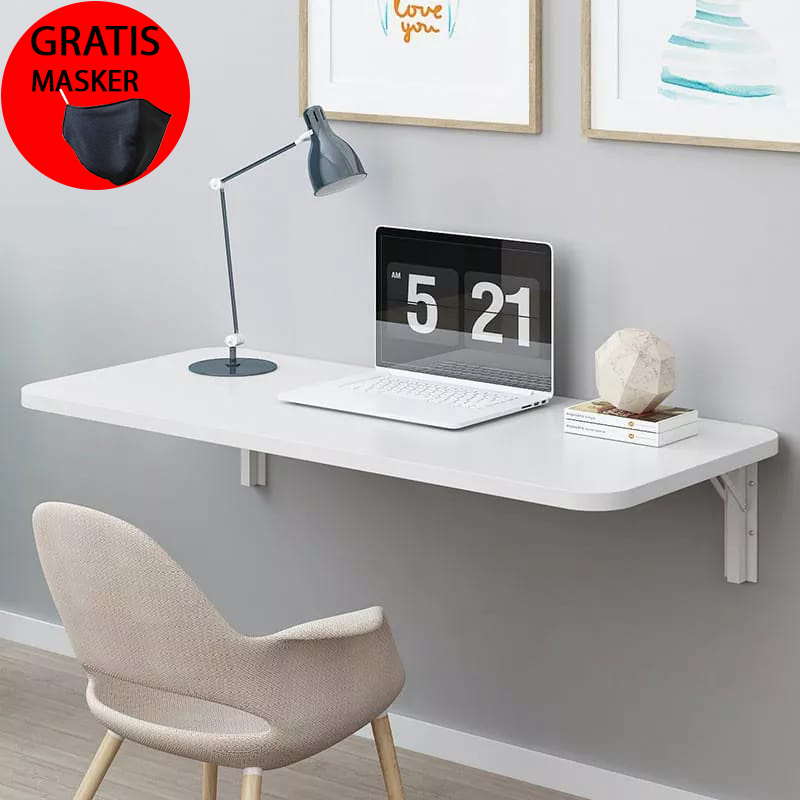 Jual Meja Lipat / Meja Lipat Dinding / Meja Lipat Ambalan WPC | Shopee ...