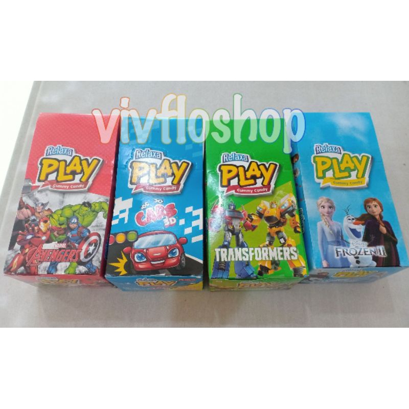 Jual Permen Relaxa Play Gummy Candy (Box isi 12) | Shopee Indonesia