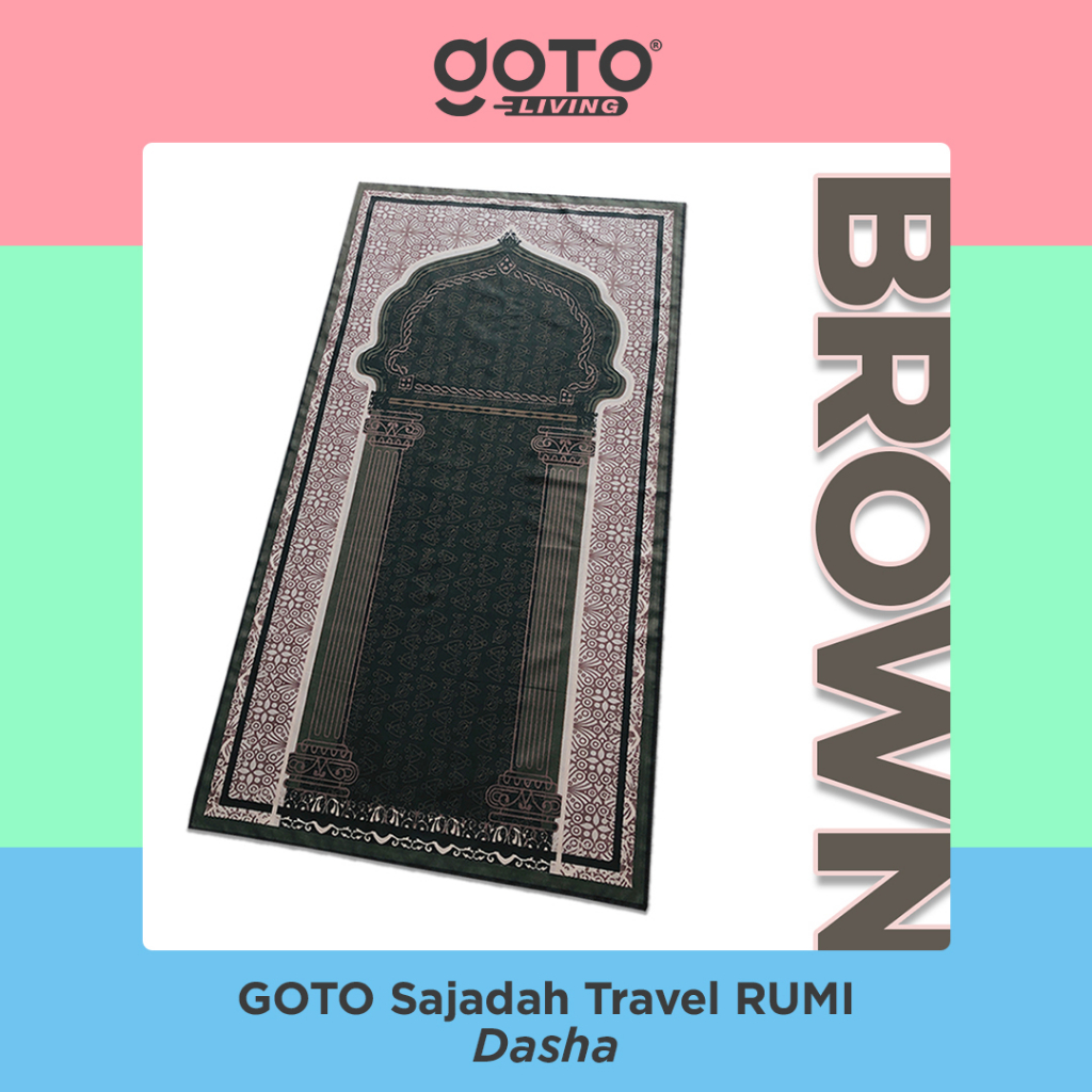 Jual Goto Rumi Sajadah Travel Lipat Sejadah Traveling Sajada Sholat ...