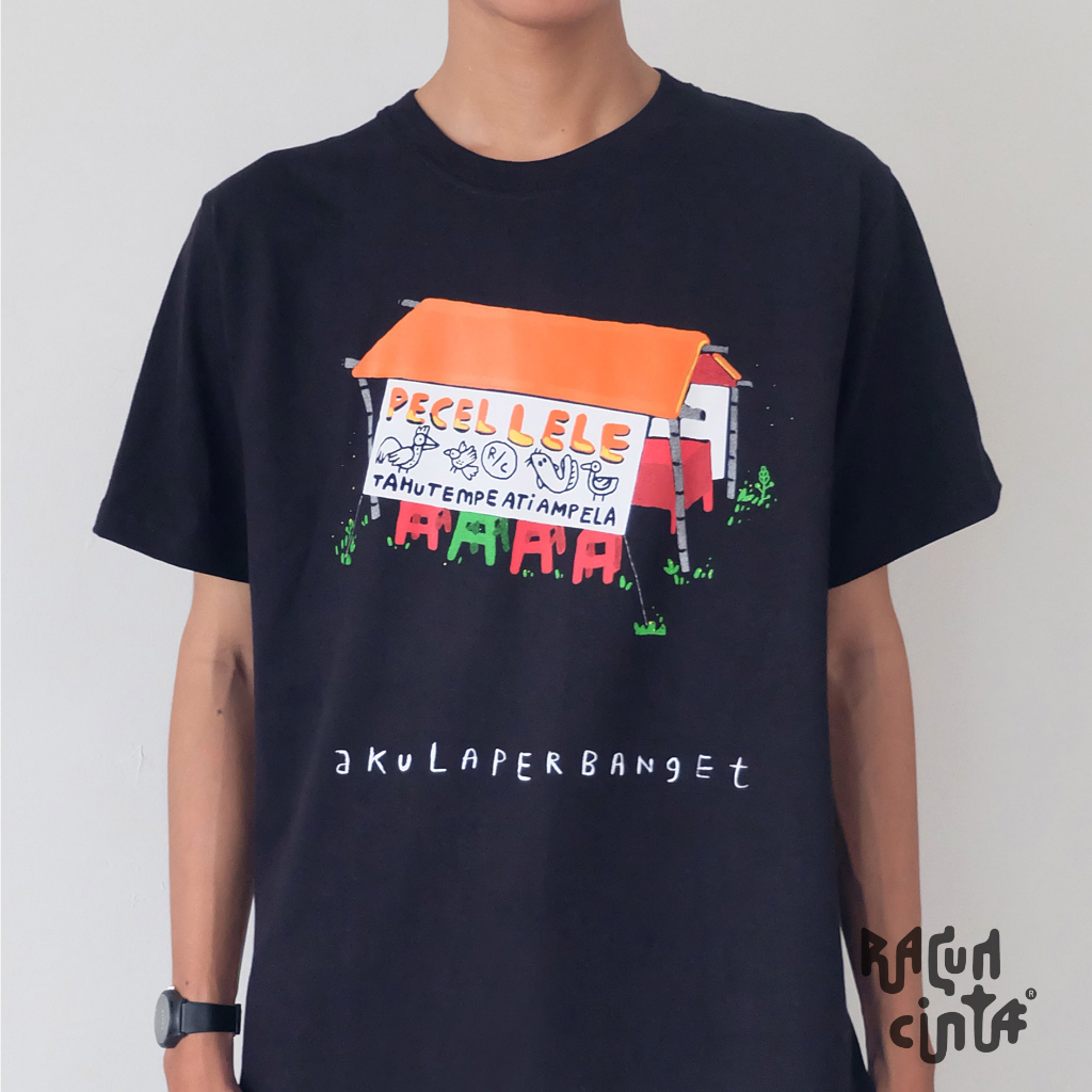 Jual racun cinta - Lele Dipecelin Kaos Hitam Pria Graphic T-Shirt ... Jual racun cinta - Lele Dipecelin Kaos Hitam Pria Graphic T-Shirt ...