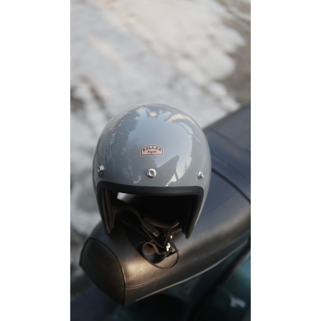 Jual Slim Head Helmet TX-500 Grey | Shopee Indonesia