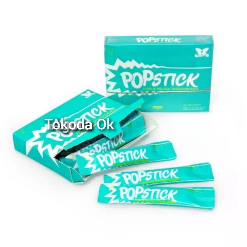 Jual Permen Popstick Serbuk Pelega Tenggorokan - Box Isi 10 Sachet ...