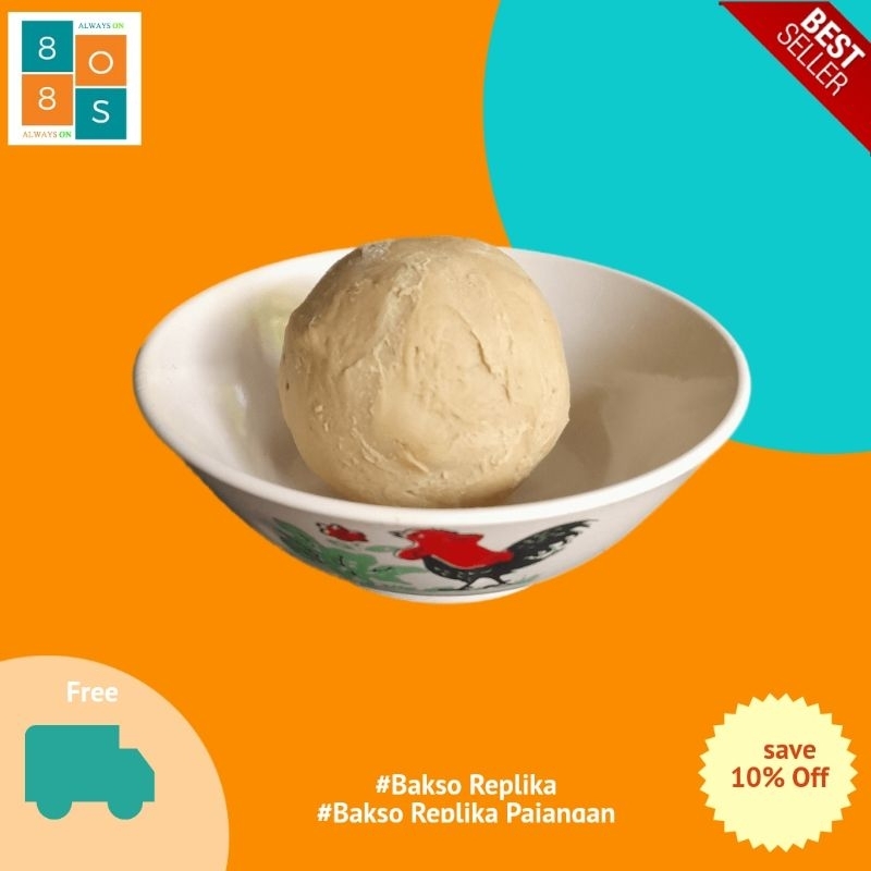 Jual Replika Bakso Diameter 8-9cm | Shopee Indonesia
