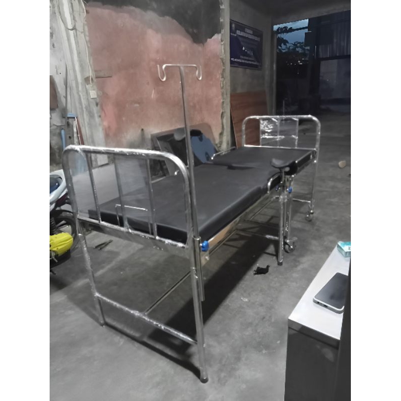 Jual Ranjang Melahirkan Stainless Knockdown | Bed Partus Stainles ...