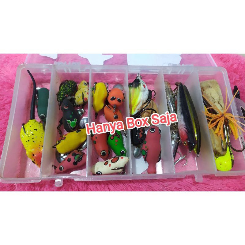 Jual Box Lure Box Pancing 5 Sekat | Shopee Indonesia