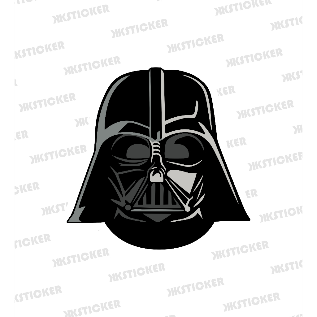 Jual Sticker Darth Vader | Stiker Vinyl Anti air + Laminasi | Shopee ...