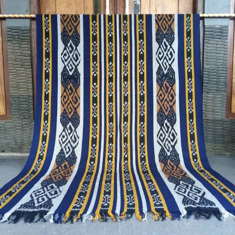 Jual kain tenun blanket Jepara ATBM ( alat tenun bukan mesin) ukuran ...