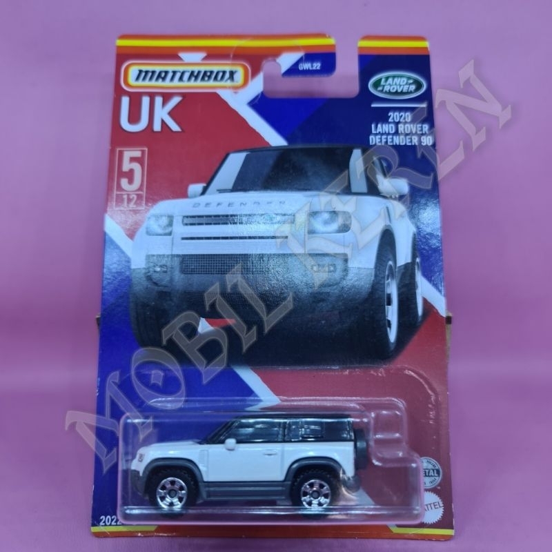 Jual Diecast Matchbox UK 2020 Land Rover Defender 90 White | Shopee ...