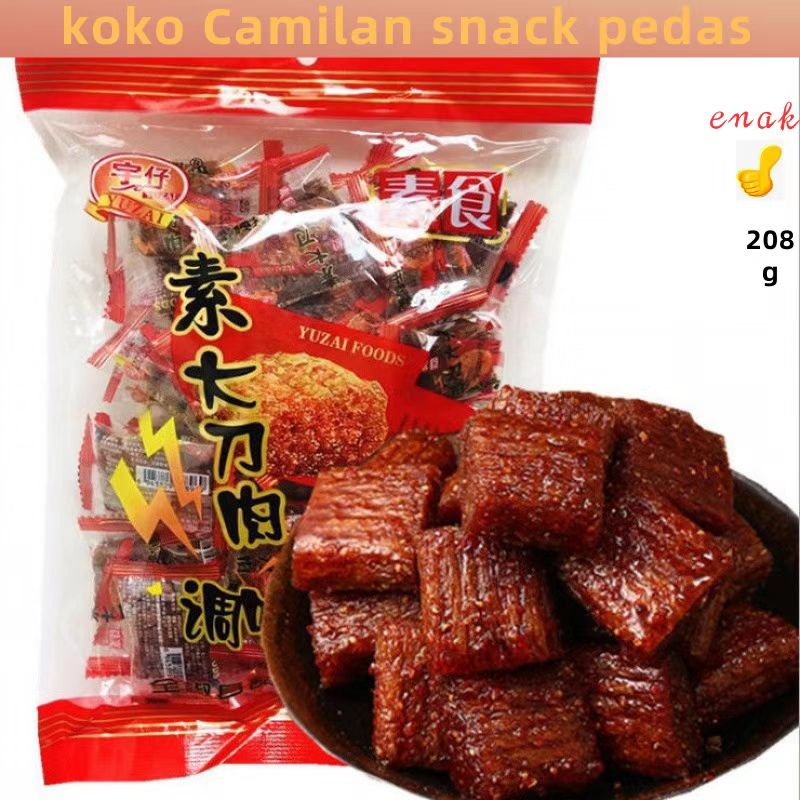 Jual HALALYuzai latiao/latio halal ukuran besar 208g-kemasan independen ...