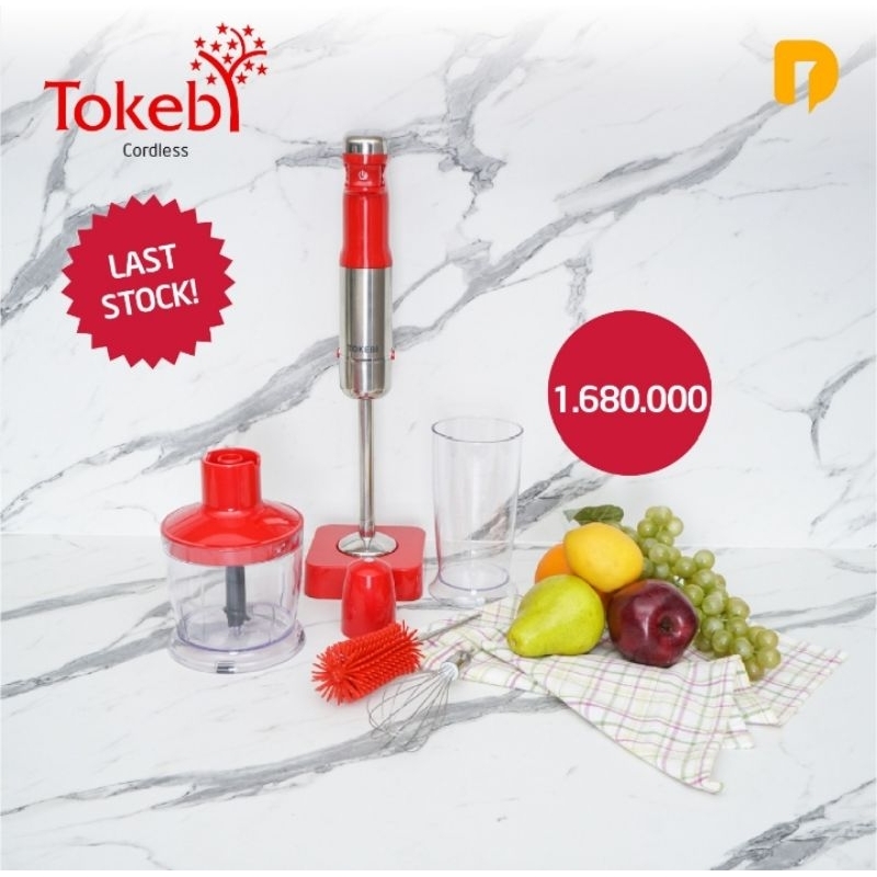 Jual HAND BLENDER MULTIFUNGSI ORI MADE IN KOREA TOKEBI CORDLESS ...