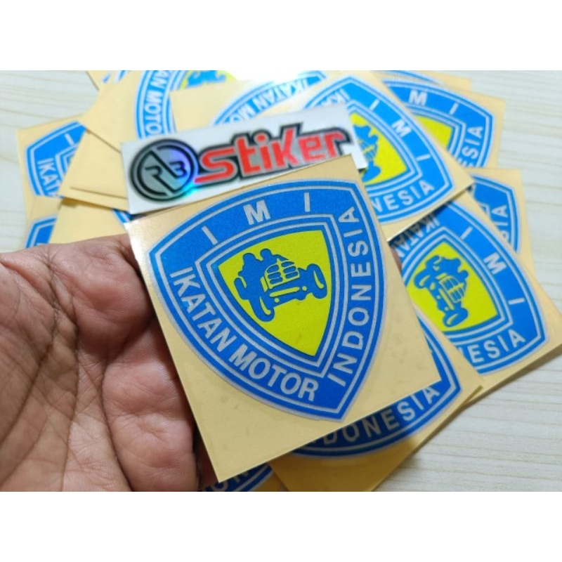 Jual Stiker sticker imi ikatan motor indonesia stiker motor cutting ...