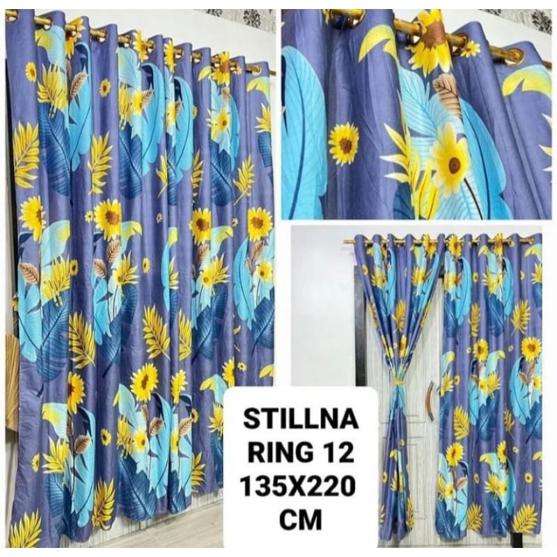 Jual BISA COD SALE 1 GORDEN MOTIF BUNGA MINIMALIS PINTU GORDYN KAMAR ...