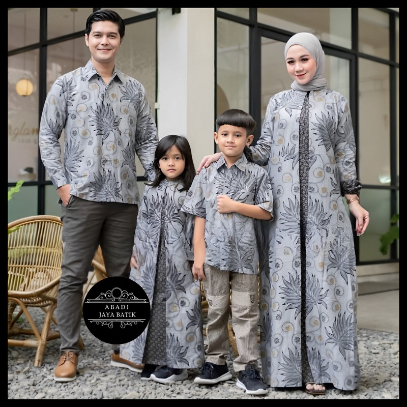 Jual Sarimbit Batik Couple Keluarga New Cardy Series Modern Ayah Ibu ...