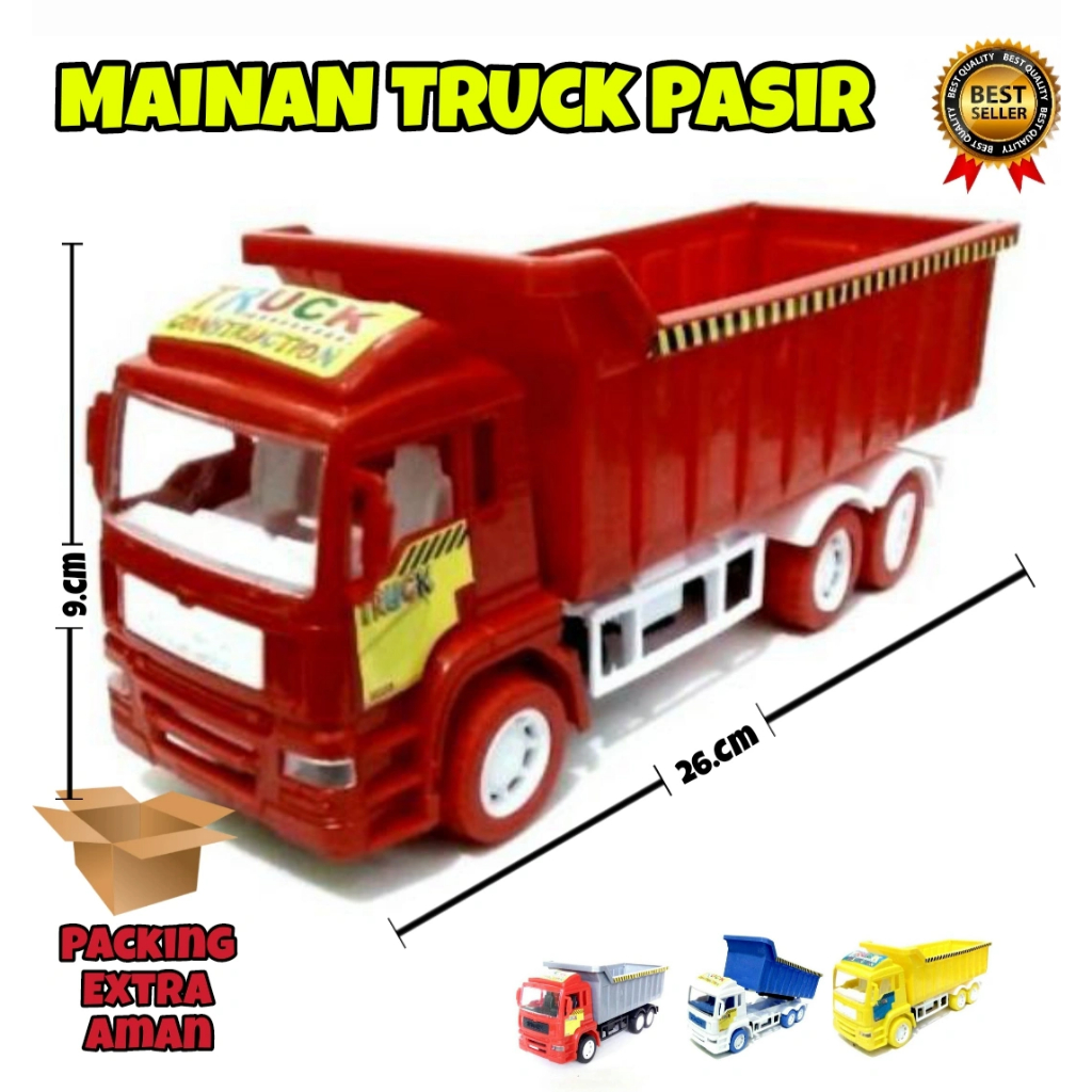 Jual Mainan Truk Pasir Mobil Mobilan Bak Belakang Ada Pintu Dan Bisa ...