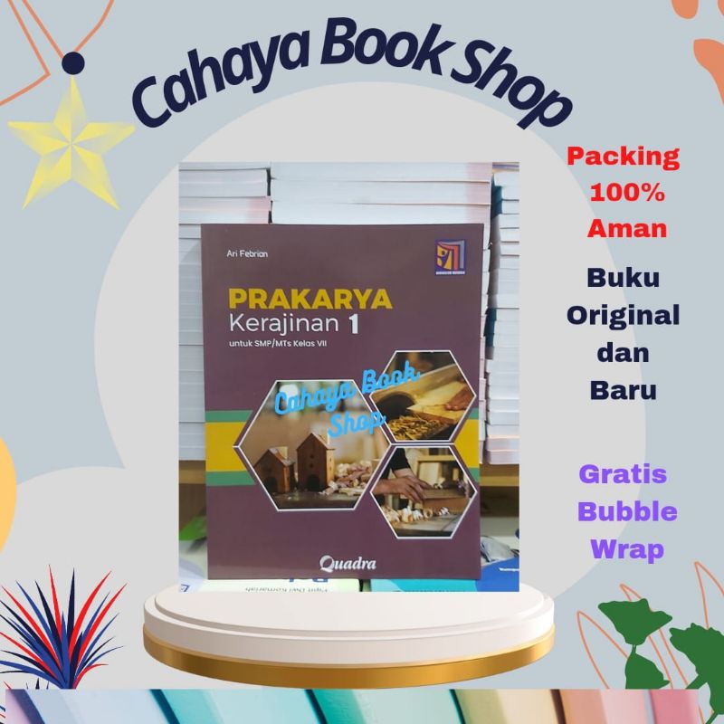 Jual Buku Prakarya Kerajinan Kelas 7,8,9 SMP Kurikulum Merdeka Quadra | Shopee Indonesia
