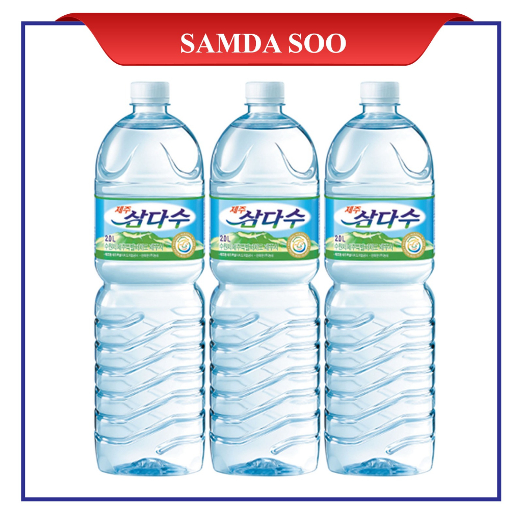 Jual Air Mineral Samdasoo 500ML/2 Liter Di jual Per Pack | Shopee Indonesia