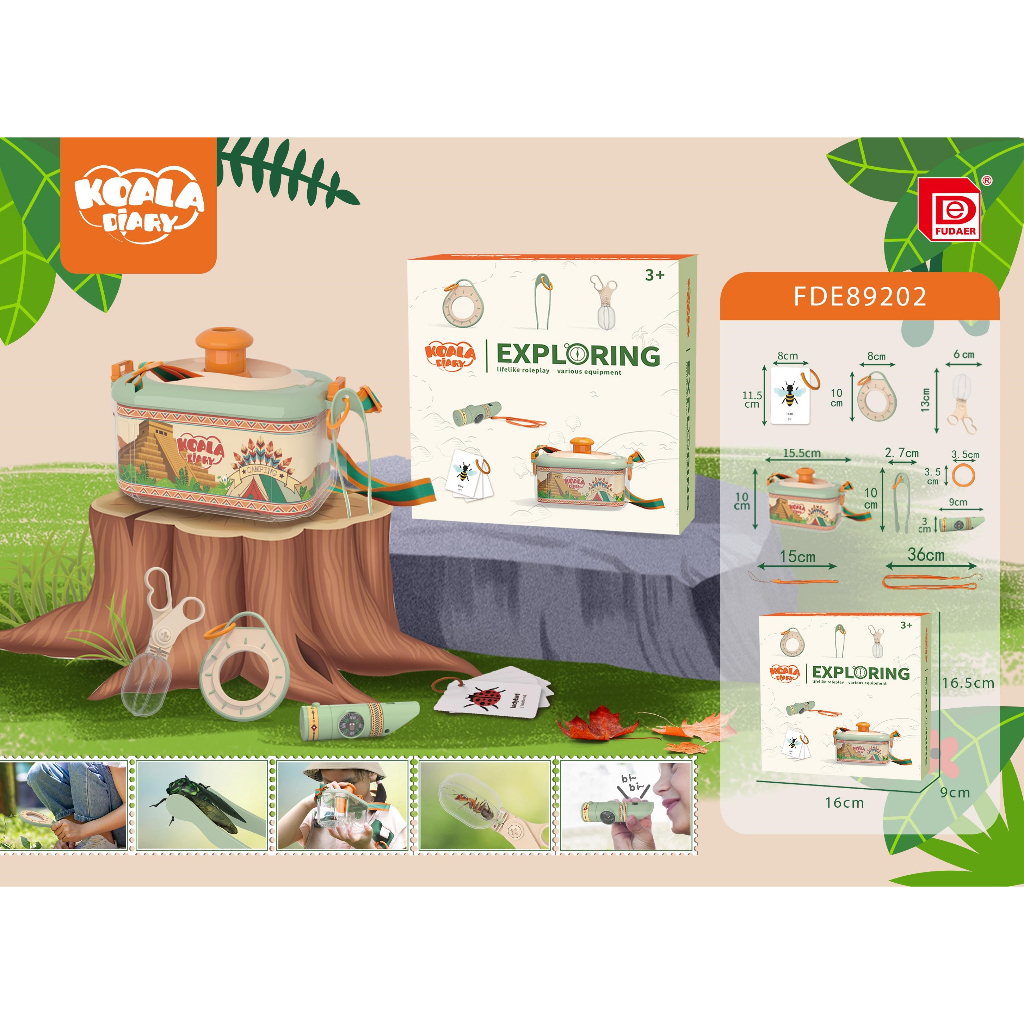 Jual Koala Diary Camping Set Adventure Set Little Explorer Pretend ...