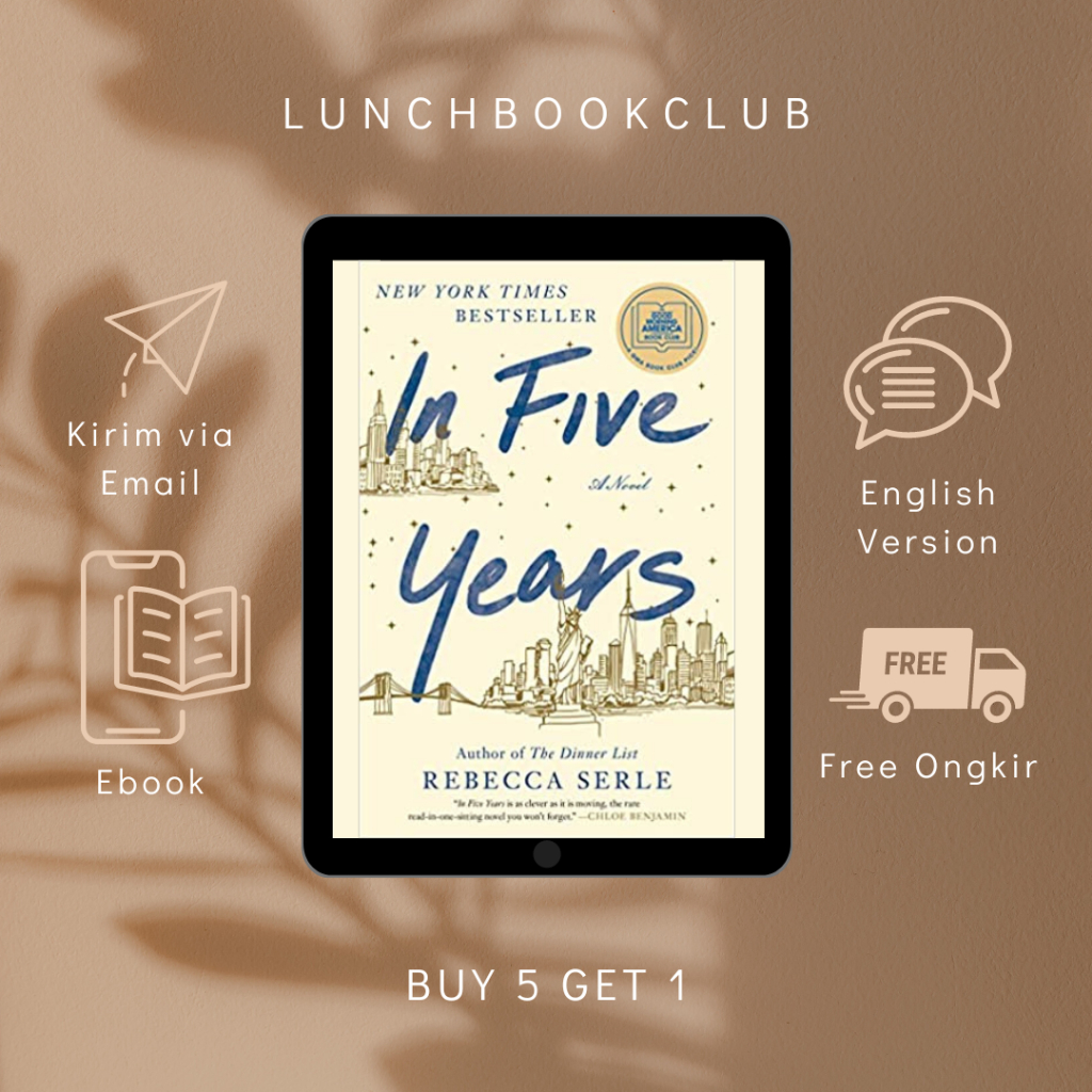 Jual In Five Years - Rebecca Serle (English Version) | Shopee Indonesia