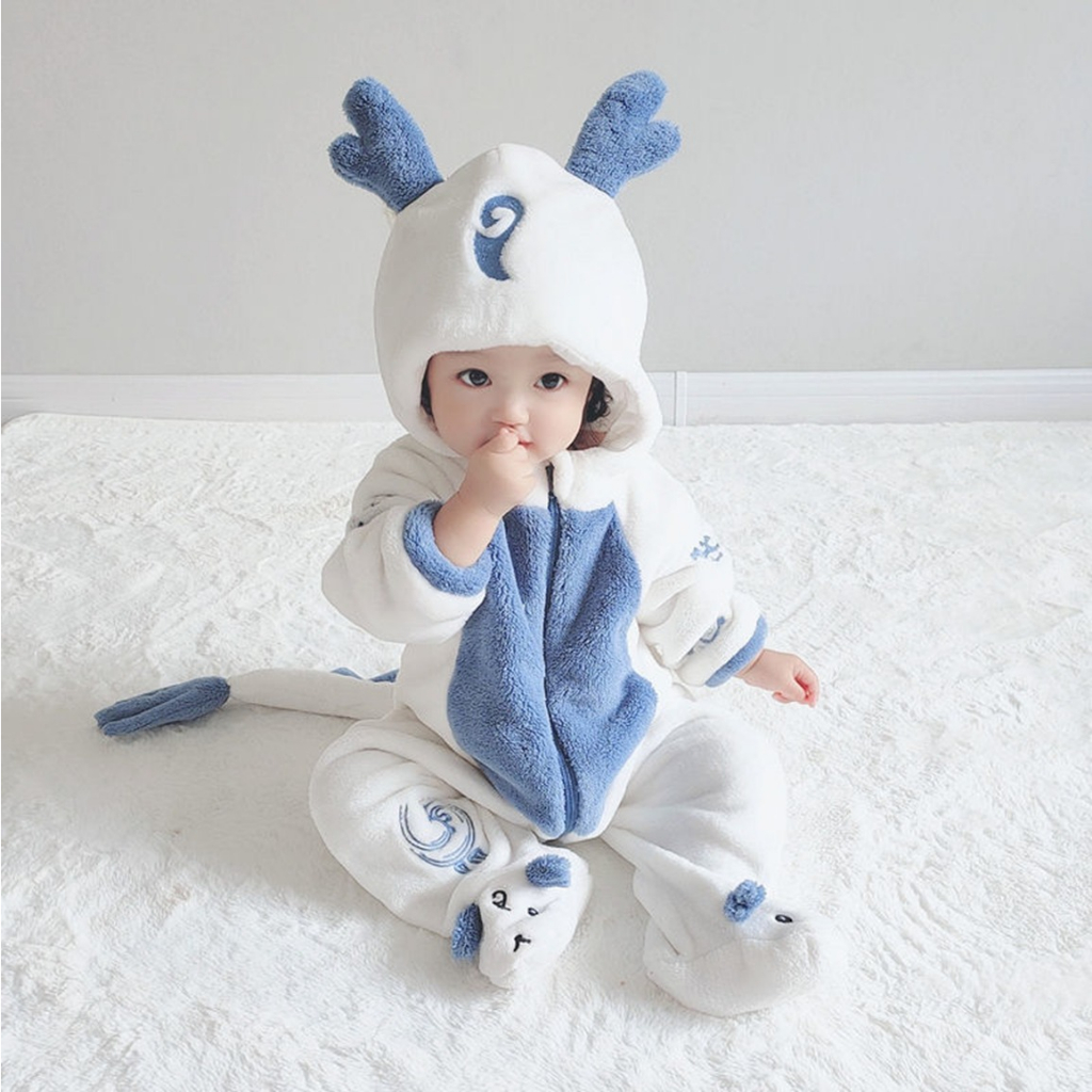 Jual Baju Kostum Dinosaur Anak Bayi Dino Onesie Karakter Animal hewan | Shopee Indonesia