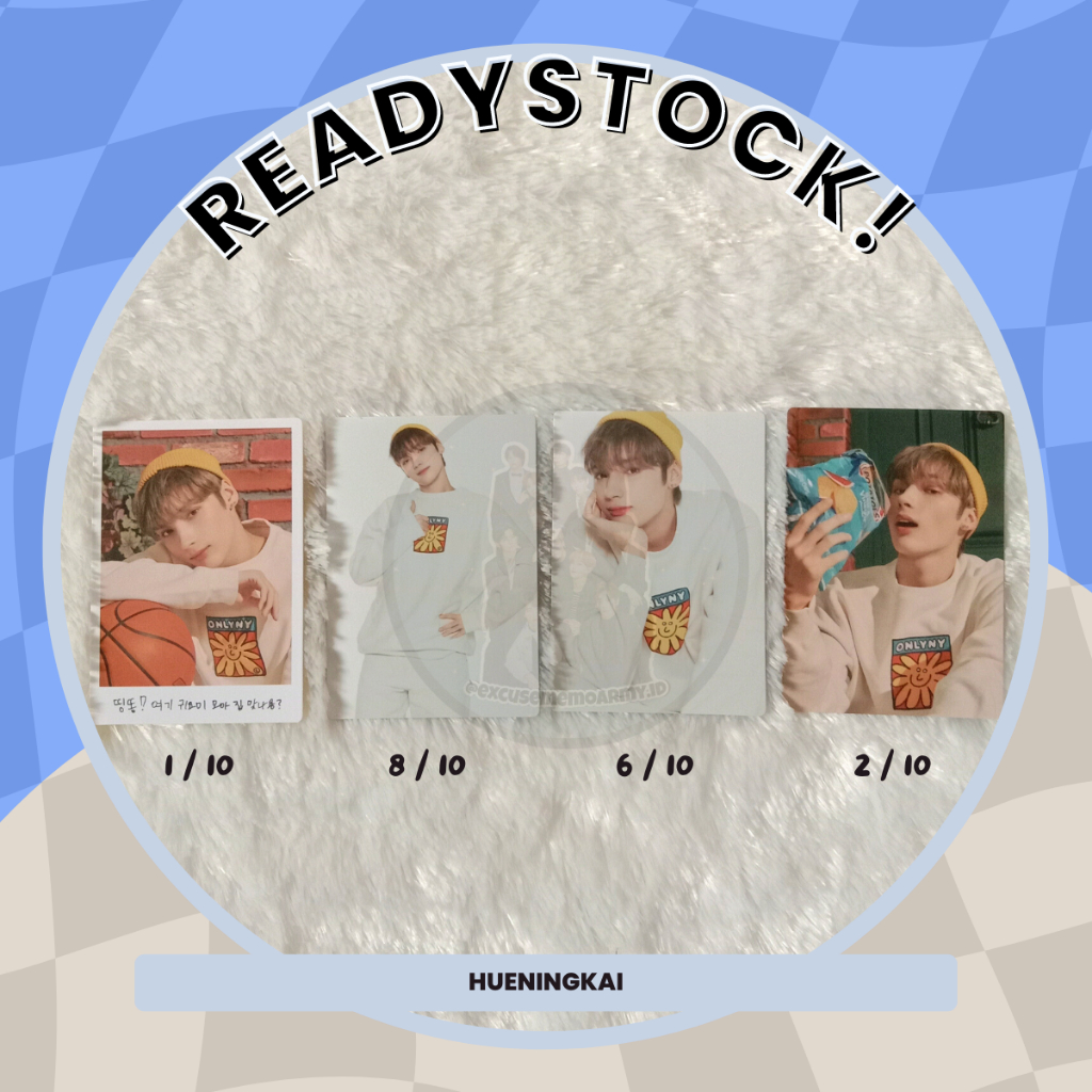 Jual [READYSTOCK] TXT MINI PHOTOCARD MOA X TOGETHER SOOBIN YEONJUN BEOMGYU TAEHYUN HUENINGKAI ...