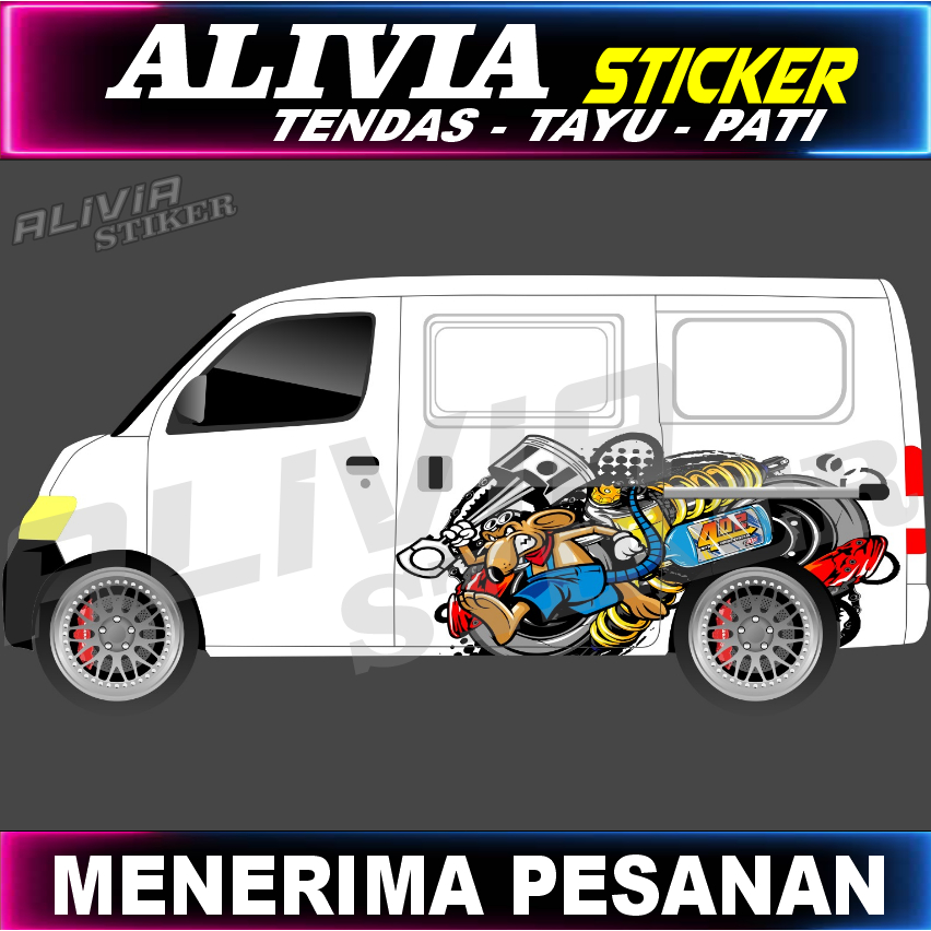 Jual STIKER DECAL BODY MOBIK GRANMAX-STIKER VARIASI MOBIL GRANMAX ...