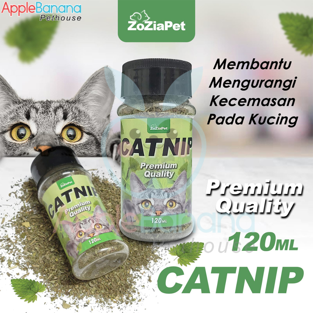 Jual Catnip Bubuk Kucing ZOZIAPET CATNIP 120ML | Shopee Indonesia