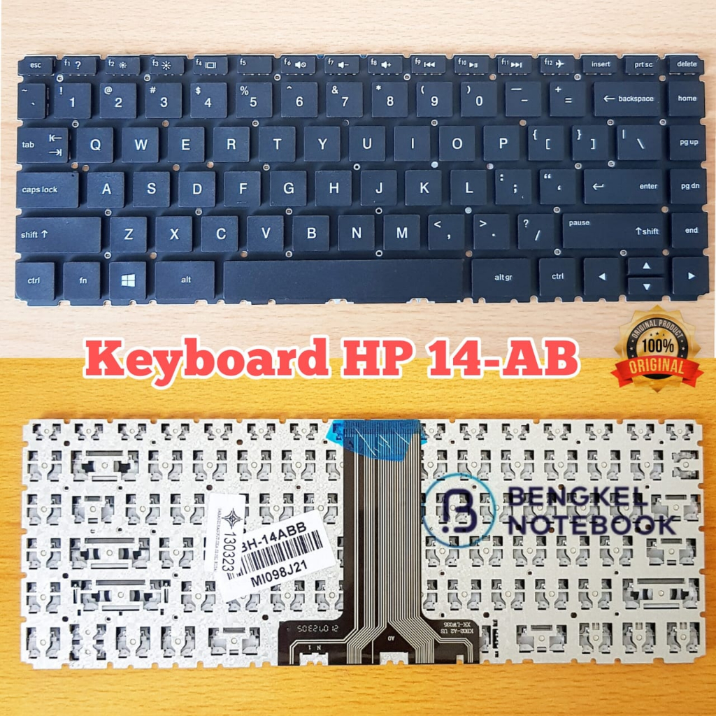 Jual Keyboard HP 14-AB 14-B 240 G6 245 G6 14-BS 13-U M3-U X360 Tombol ...
