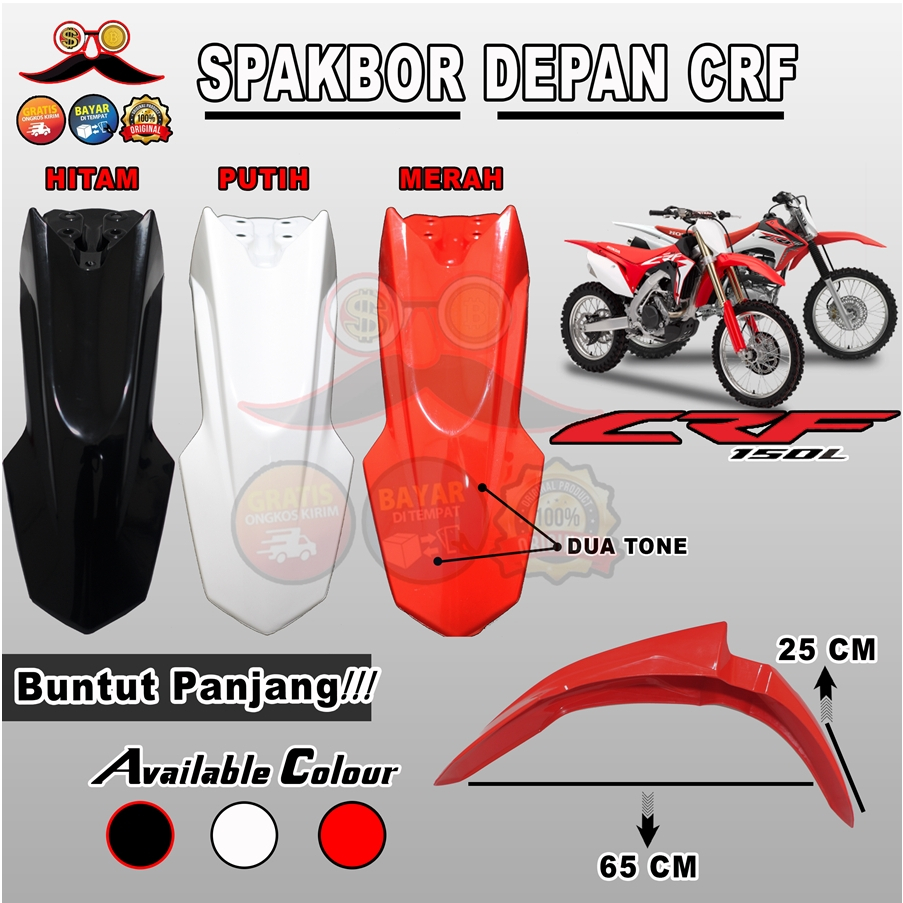 Jual SPAKBOR DEPAN CRF 150 250 SLEBOR HONDA SUPER MOTO SUPERMOTO MOTOR TRAIL CROSS TRAIL DIRT ...