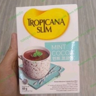 Jual Tropicana Slim minuman coklat rasa Mint Cocoa ( isi 4 sachet ...