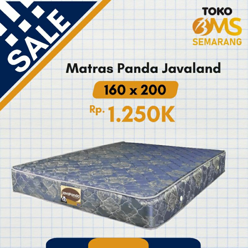 Jual Promo Matras Springbed Javaland panda ukuran 160x200 cm Java panda ...