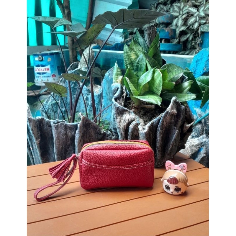 Jual Dompet Mini Bag Papirut Wanita Model Simple Muat Kartu dan Uang ...