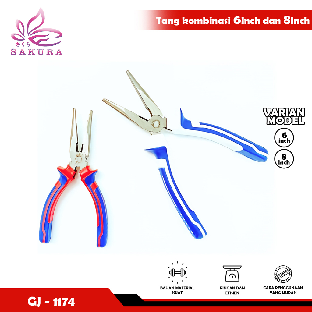 Jual CUCI GUDANG TANG COMBINASI,CUTTER,DAN LONG NOSE UKURAN 8 INCH 6 ...