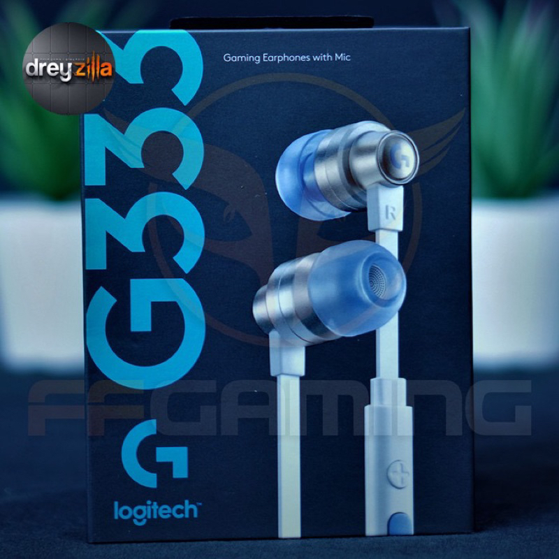 Jual Logitech G333 Gaming Earphones - White / purple / black | Shopee ...