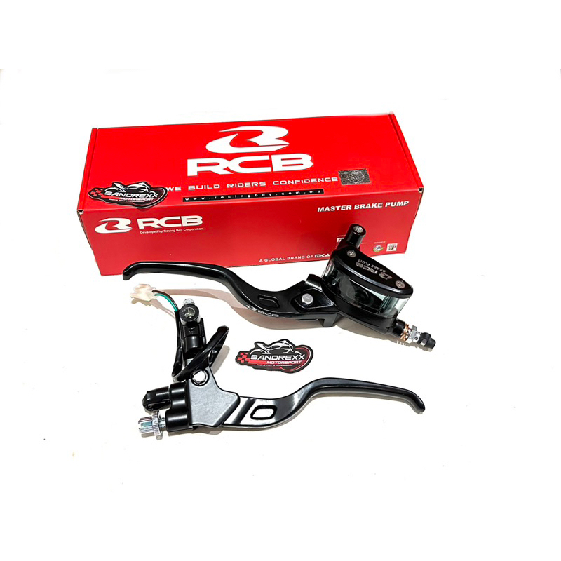 Jual Paket Master Rem RCB E2 Oval 14mm+Handle Kopling RCB E2 Original ...