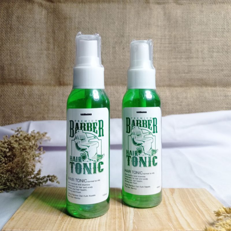 Jual Hair Tonic 100ml barbershop barber hairmana sprai rambut vitamin ...